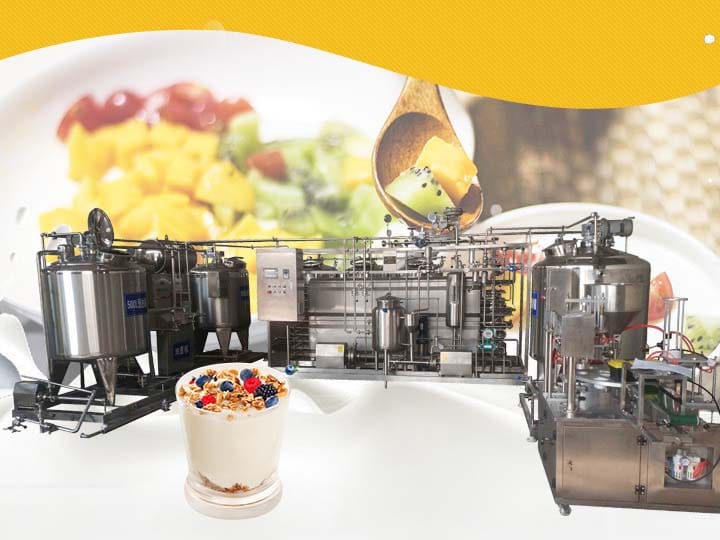 1t-5t tube-type yogurt making machine - Taizy Machinery